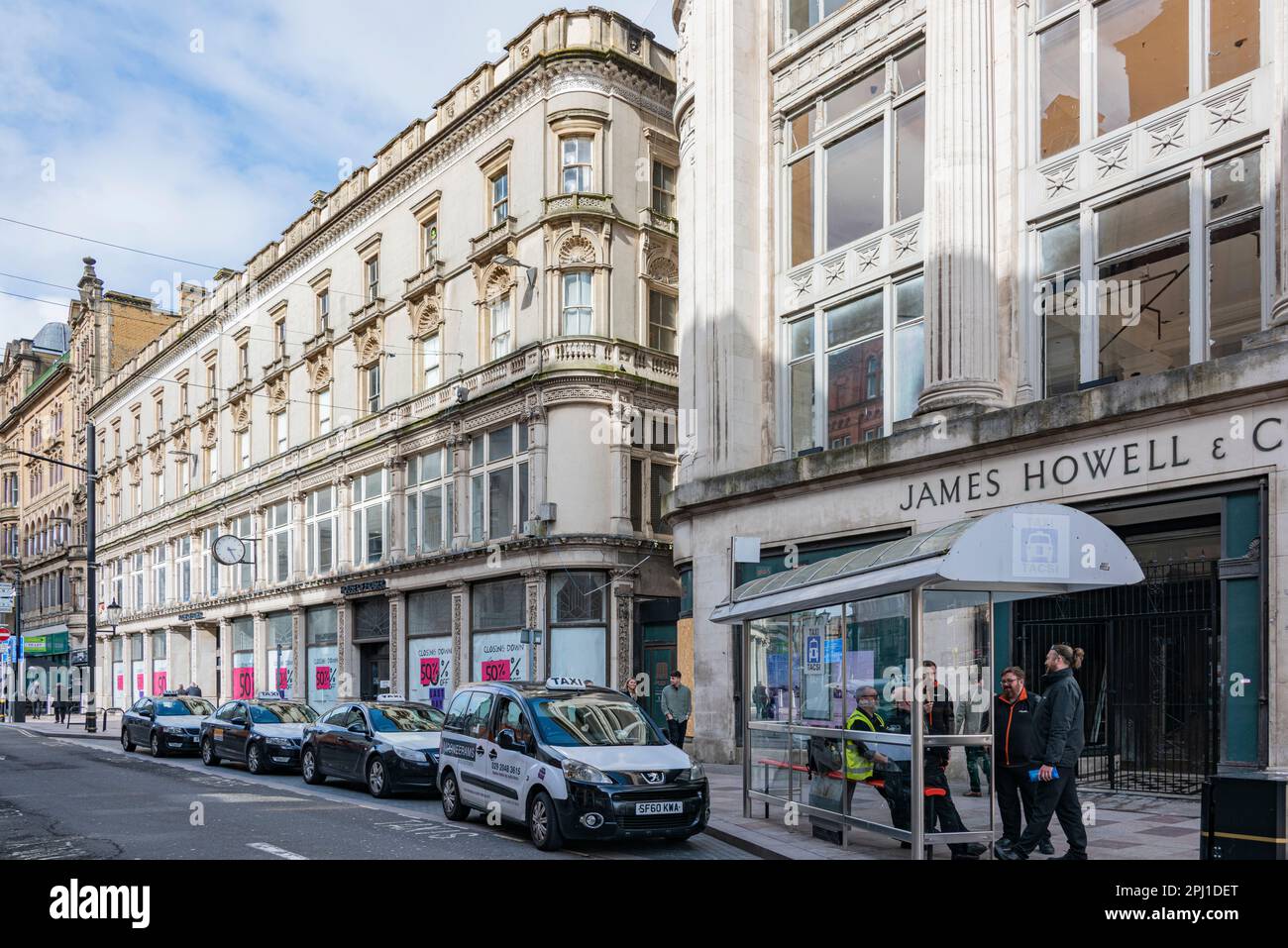 Wharton street cardiff city centre hi-res stock photography and images ...