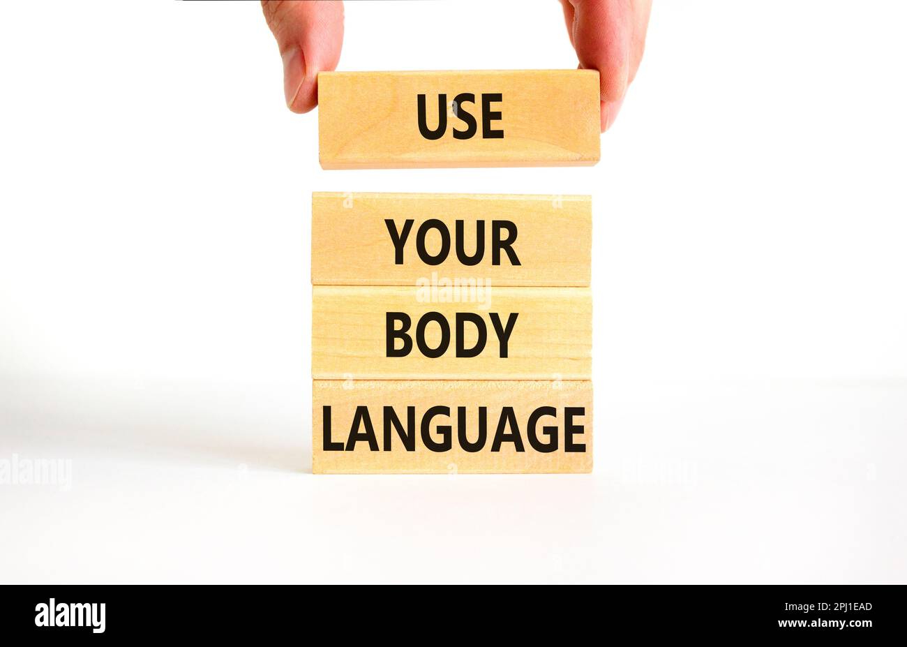 Use your body language symbol. Concept words Use your body language on ...