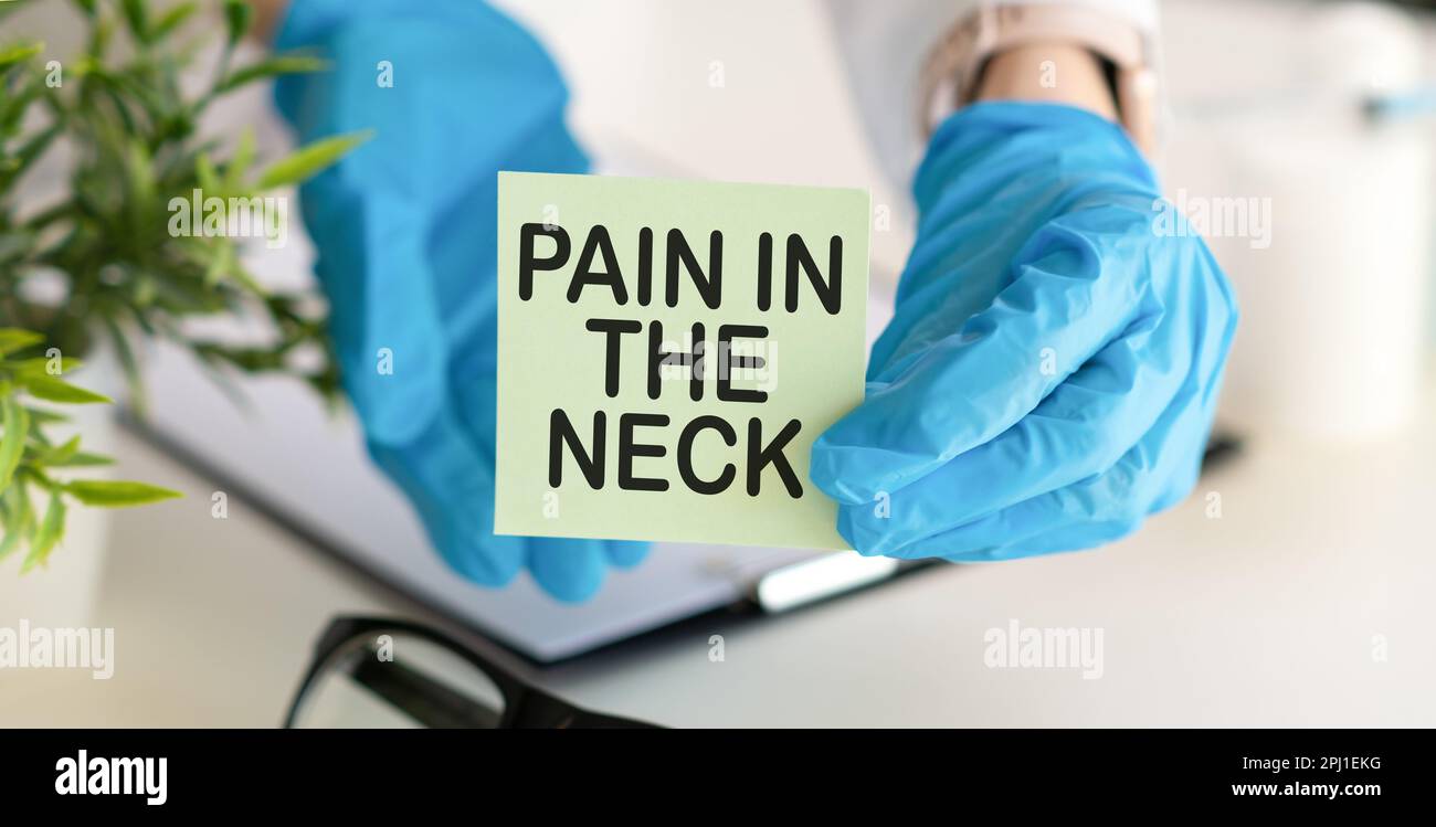 White surface lies a stethoscope and a notepad with the inscription ...