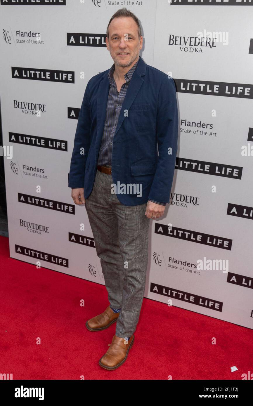 Tom Verica arriving for the gala night of A Little Life at the Harold ...