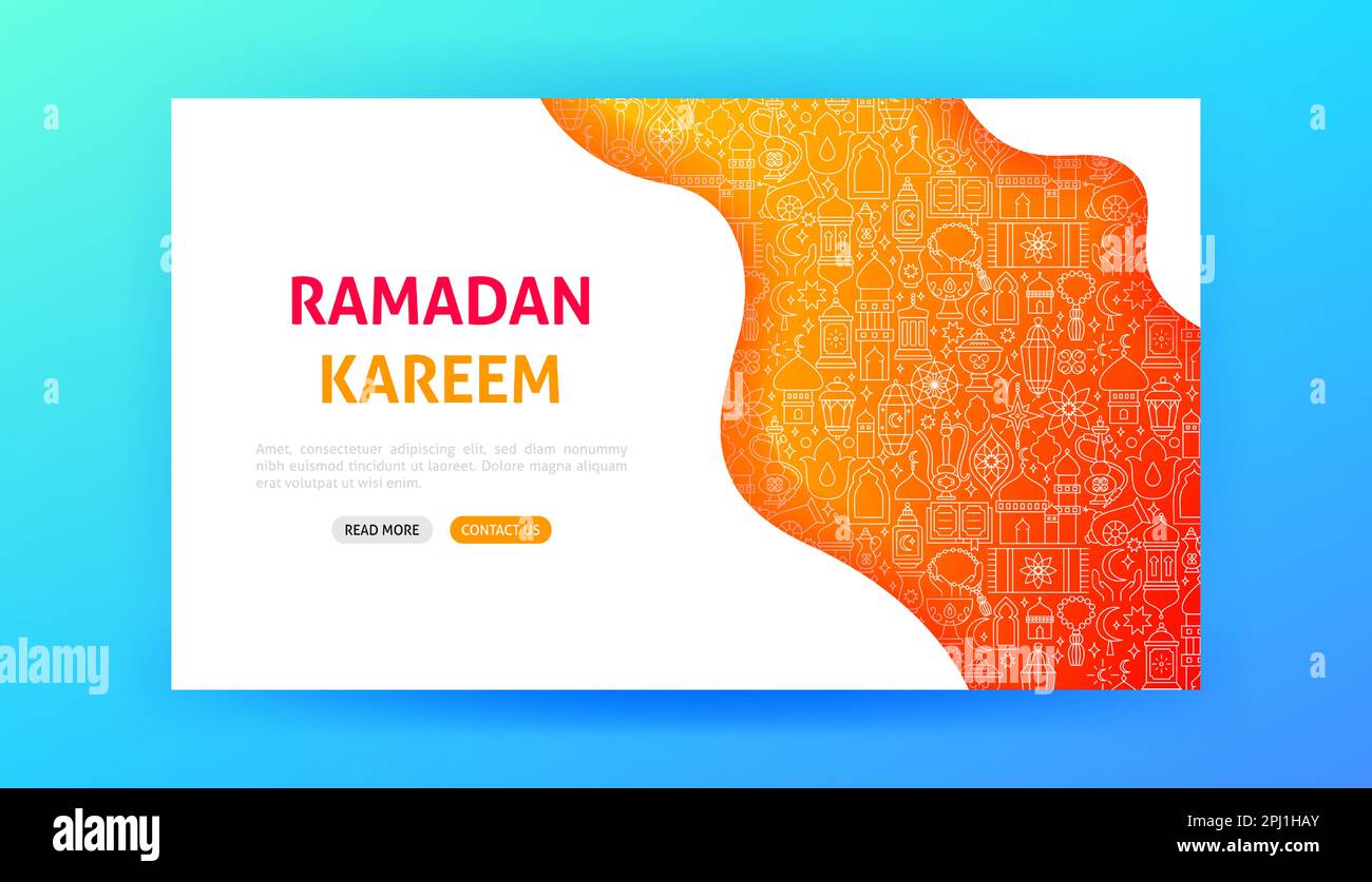 Ramadan landing page hi-res stock photography and images - Alamy