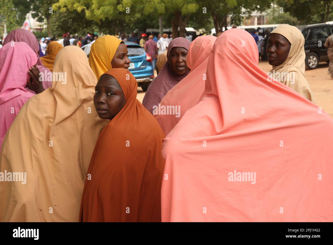 Members of the All Progressive Congress (APC) and pro-President-Elect ...
