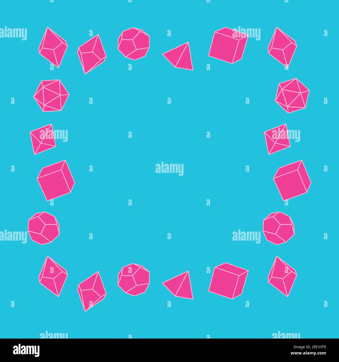 Pink square design hi-res stock photography and images - Alamy