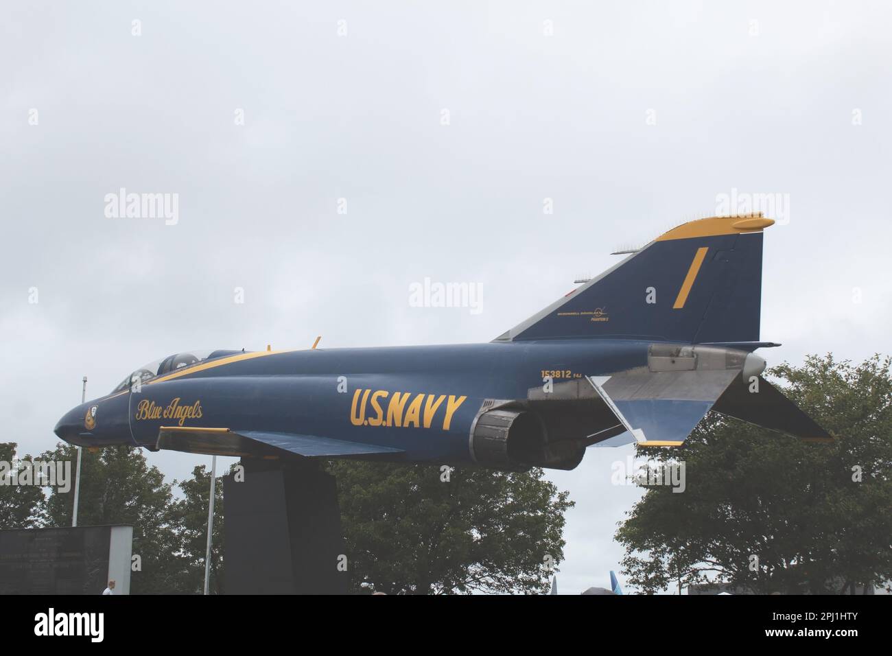 Blue Angels F-4 Phantom II Stock Photo - Alamy