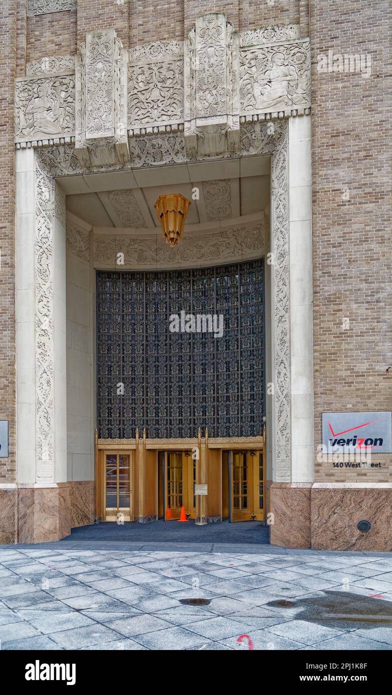 Barclay-Vesey Building, originally New York Telephone Company Building ...