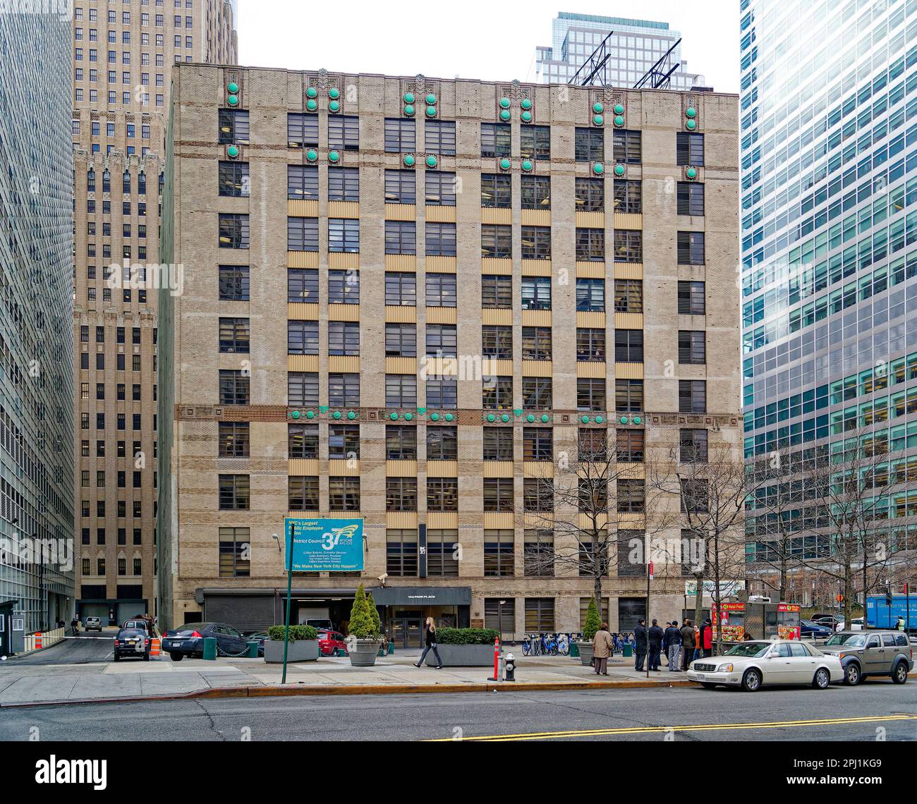 Art Deco beauty gone: This brick and terra cotta façade of the former ...
