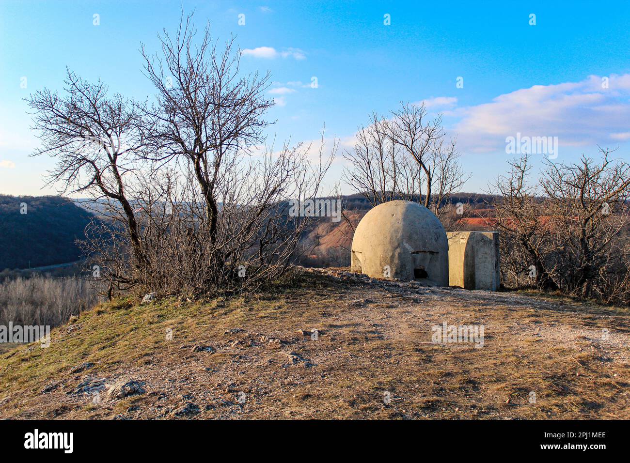 Old military bunker in hi-res stock photography and images - Alamy