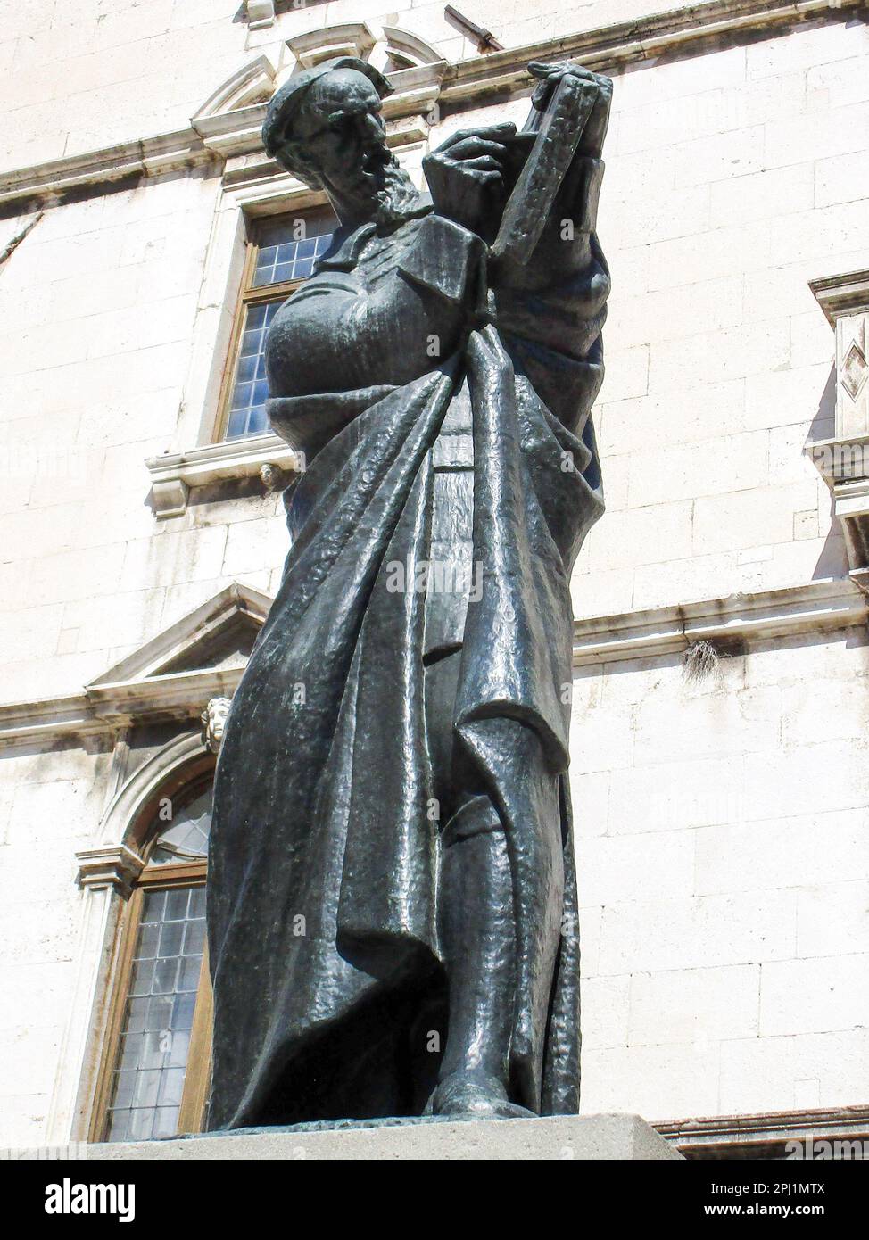 Marko Marulic Statue in Split on the 25th March 2023 Stock Photo - Alamy