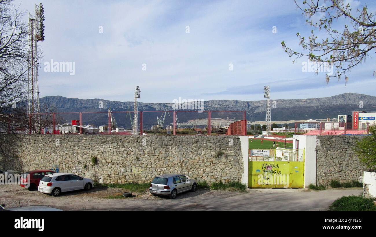 General view of Park Youth, RNK Split on the 26th March 2023 Stock ...