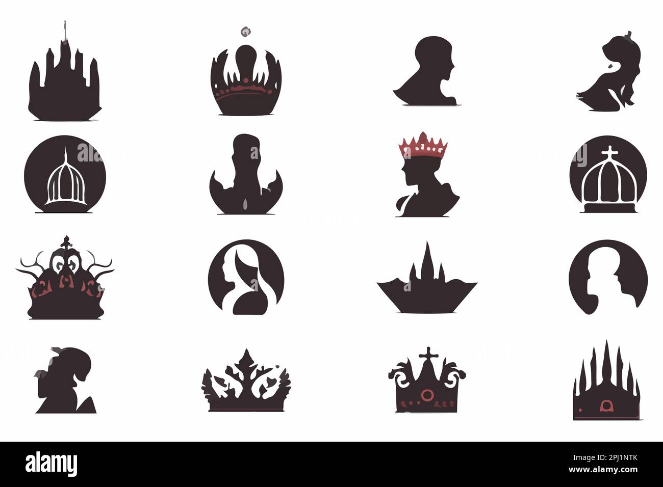 Queen Silhouette Vector