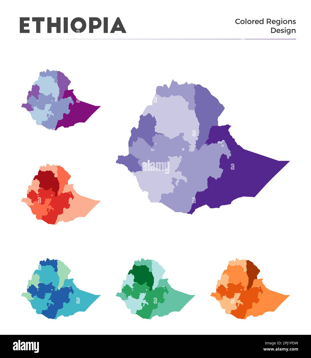 Ethiopia map collection. Borders of Ethiopia for your infographic ...