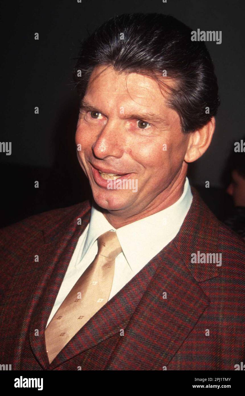 1993 Vince McMahon Photo by John Barrett/PHOTOlink Photo via Credit ...