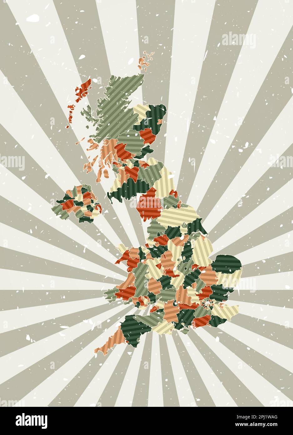 Vintage travel uk poster Stock Vector Images - Alamy