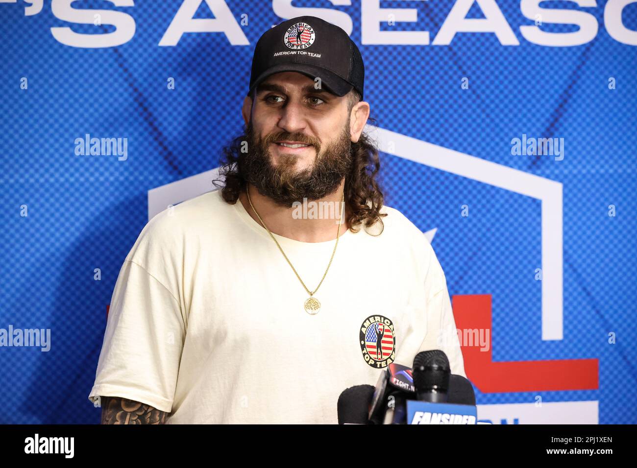 Las Vegas, NV, USA. 30th Mar, 2023. Light Heavyweight Josh Silveira ...