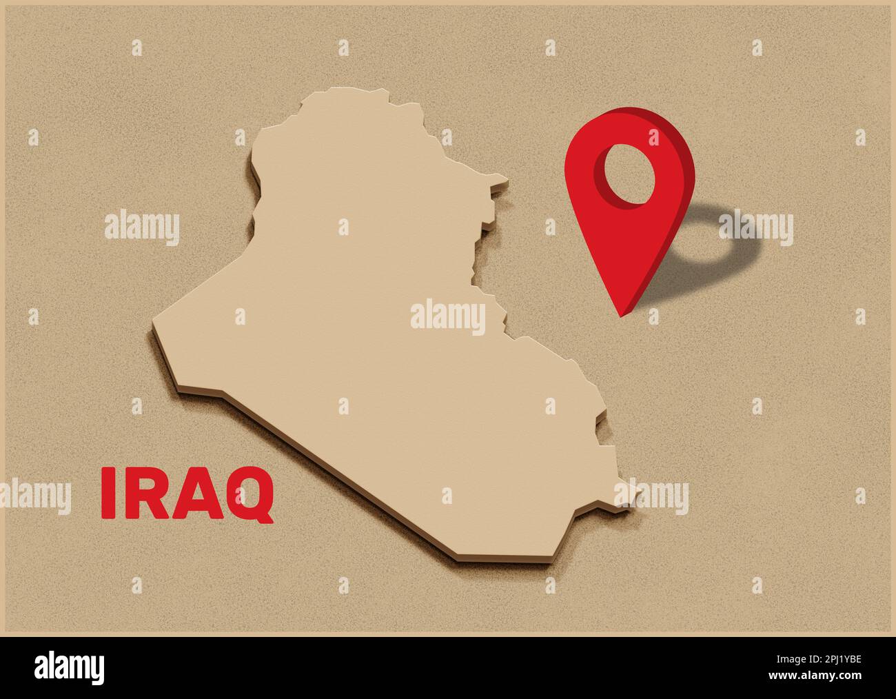 World map flat atlas pin hi-res stock photography and images - Alamy