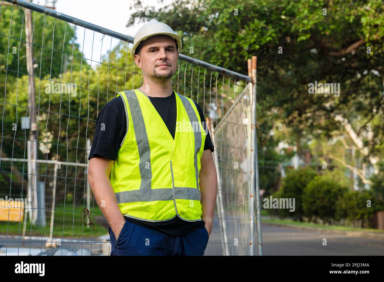 Male Industrial Worker Stock Photo - Alamy
