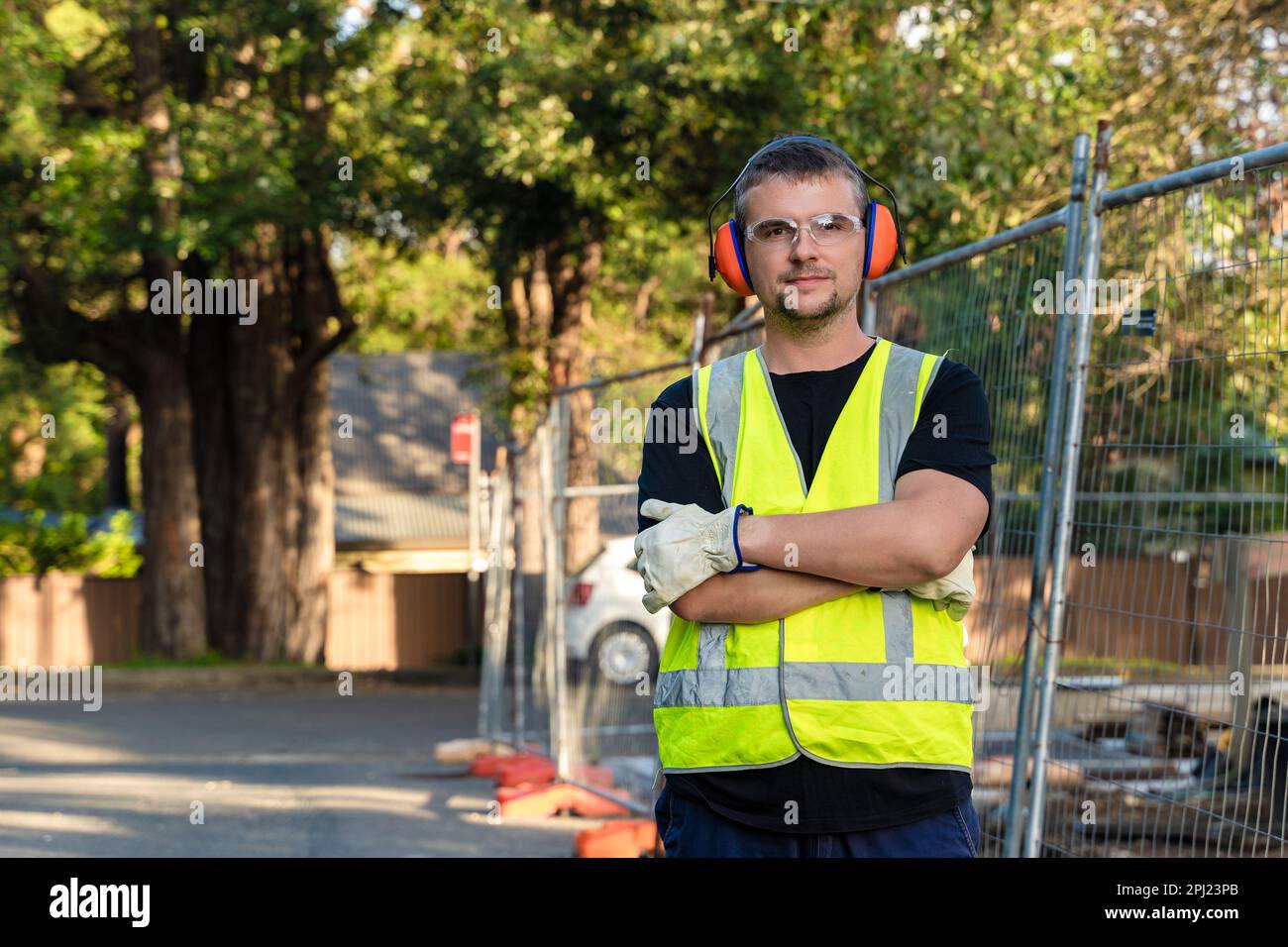 Male Industrial Worker Stock Photo - Alamy
