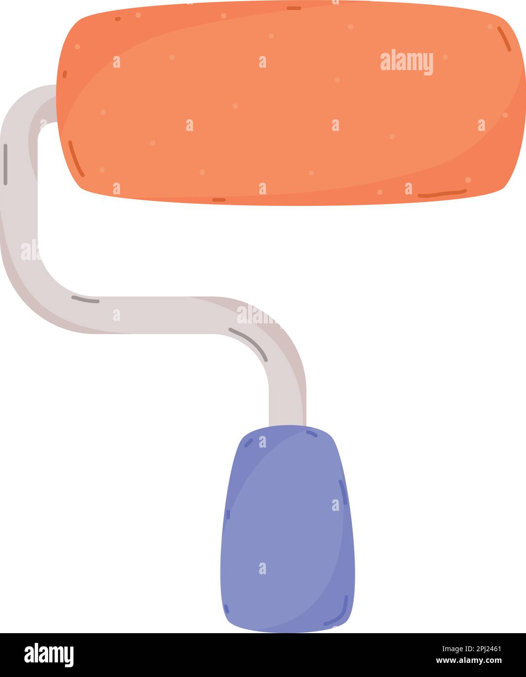 paint roller design Stock Vector Image & Art - Alamy