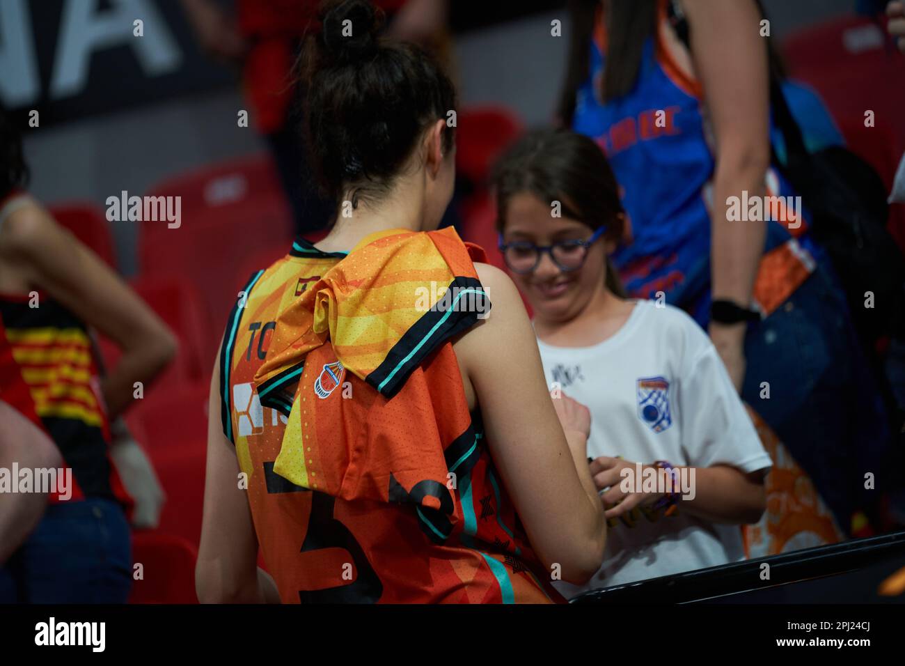 Alba Torrens of Valencia Basket in action during the Quarterfinals of ...
