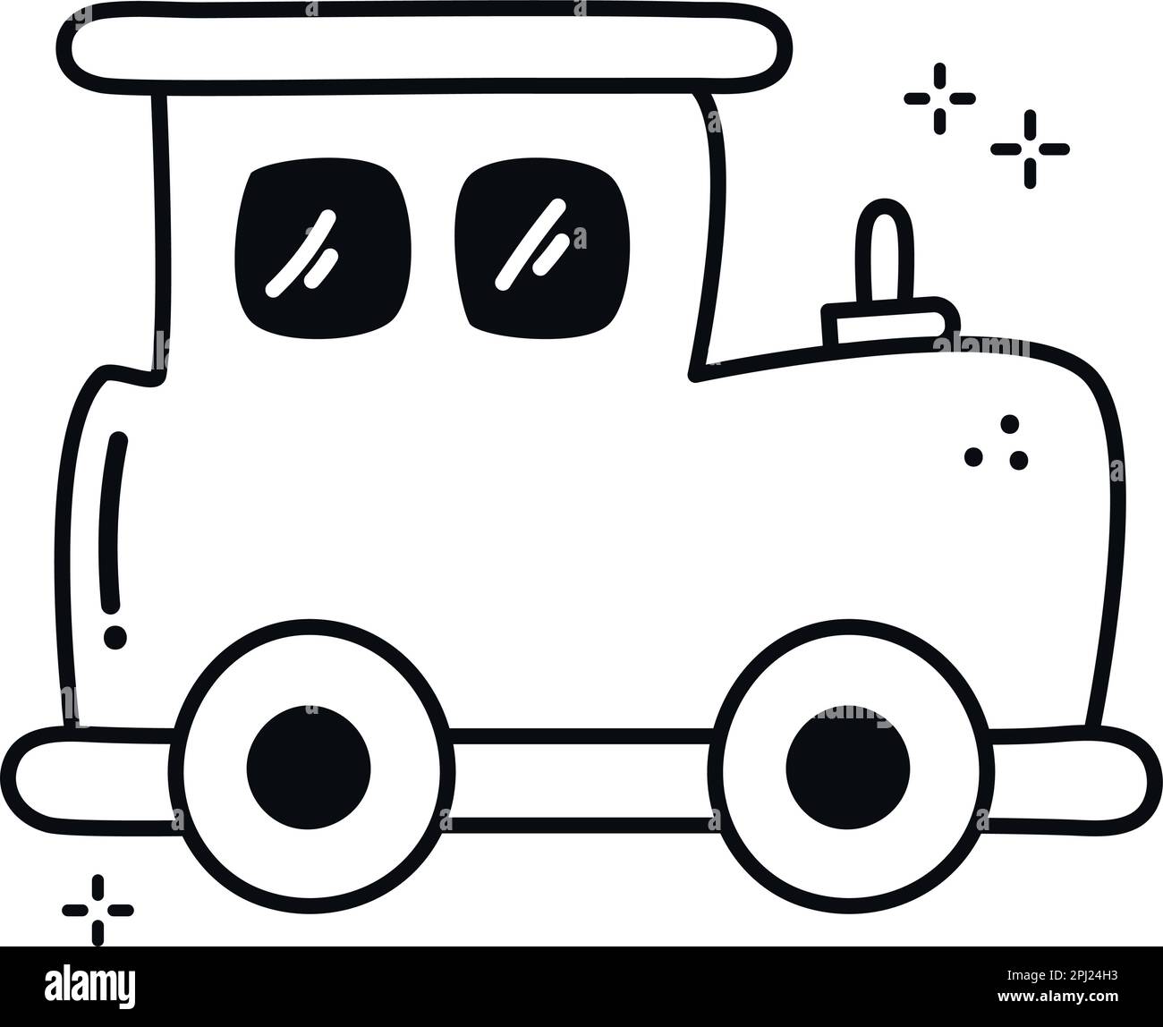hand drawn train Stock Vector Image & Art - Alamy