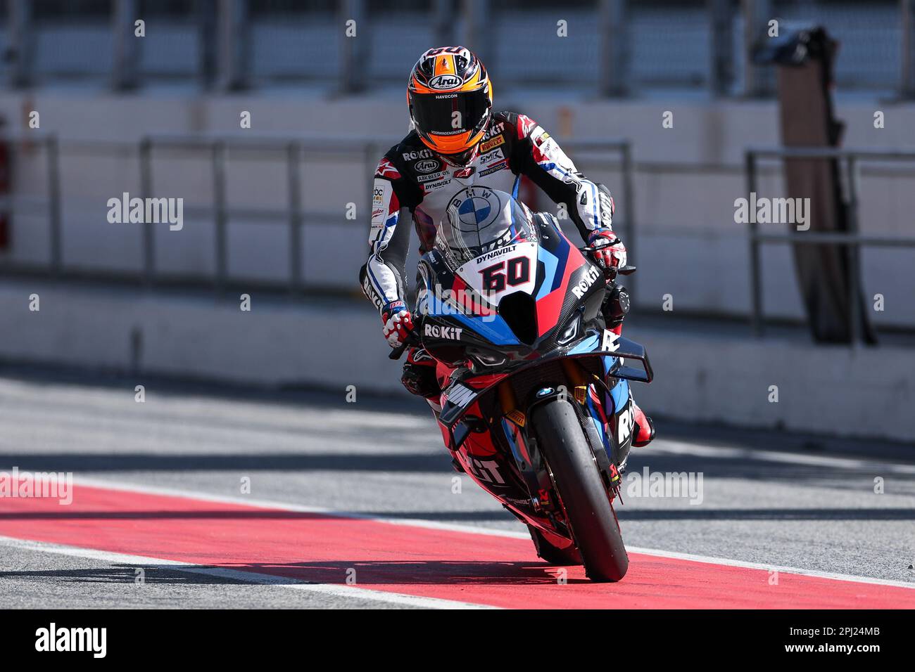 Michael van der mark bmw motorrad hi-res stock photography and images ...