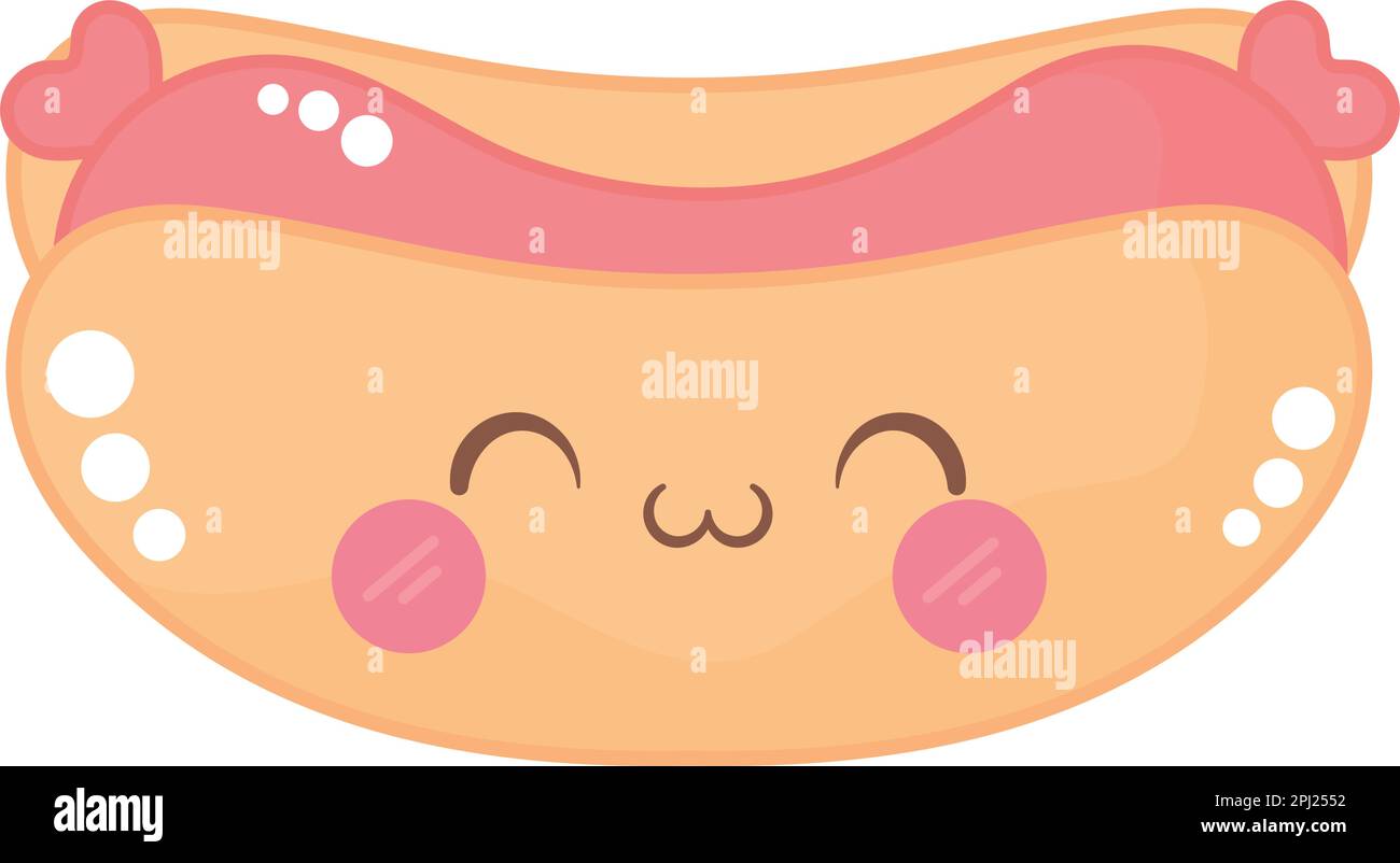 Kawaii hotdog hi-res stock photography and images - Alamy