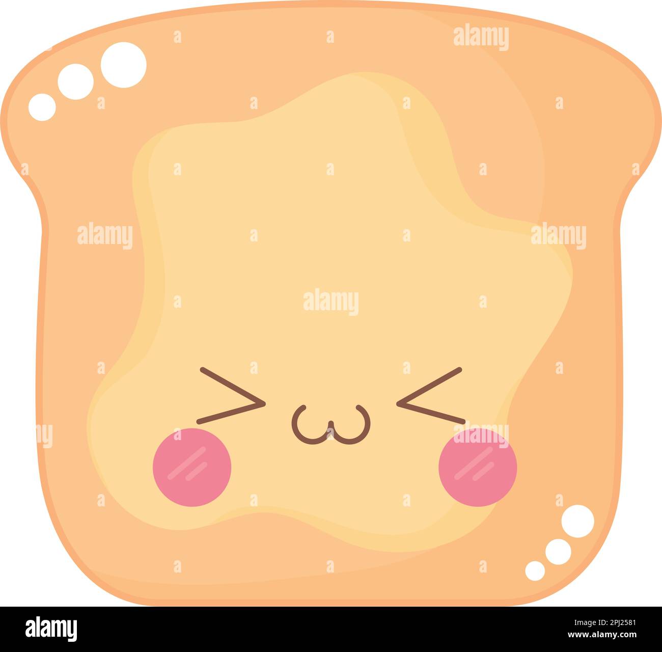 kawaii bread design Stock Vector Image & Art - Alamy