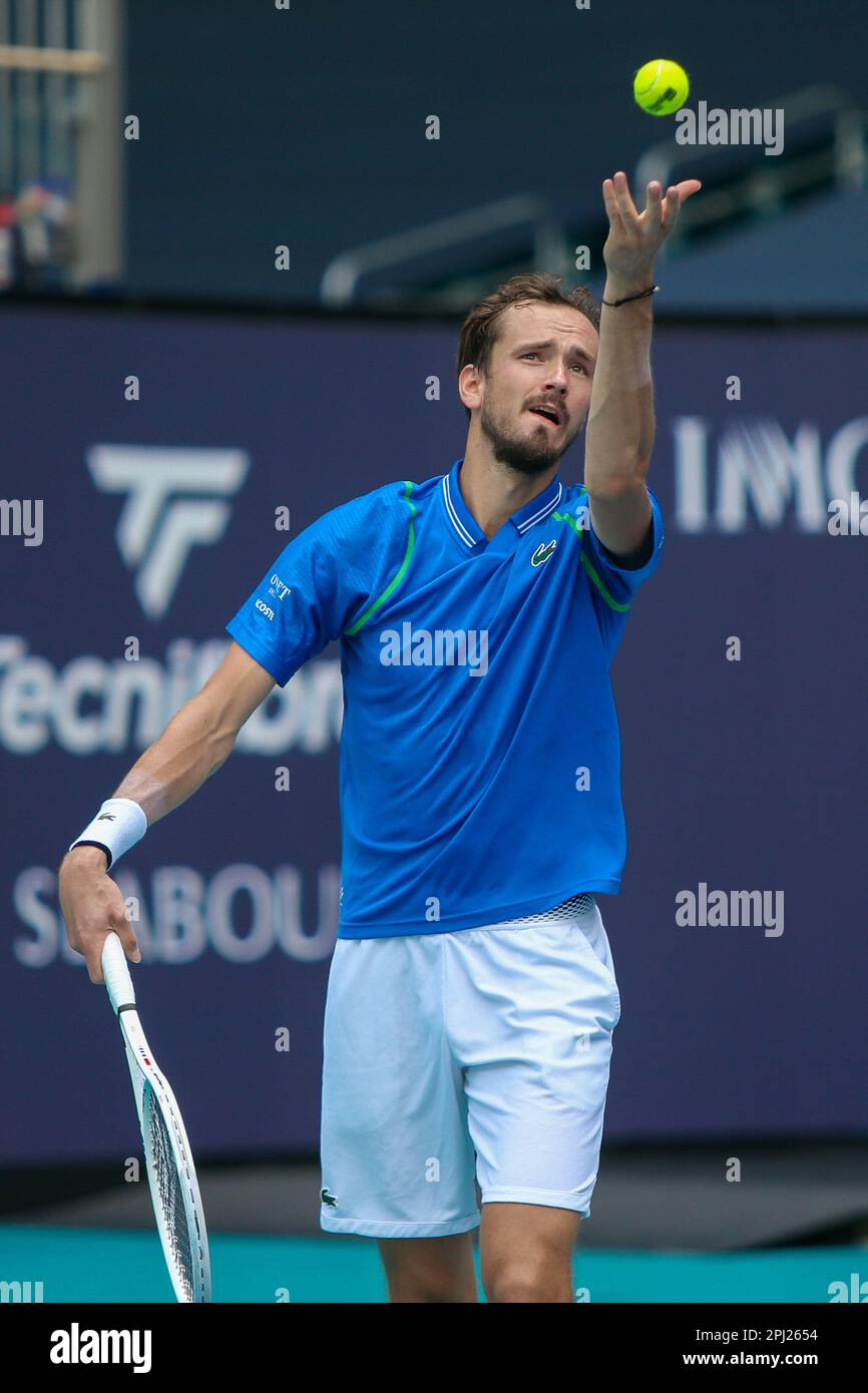 Miami Gardens, Florida, USA. 30th Mar, 2023. Daniil Medvedev (RUS ...