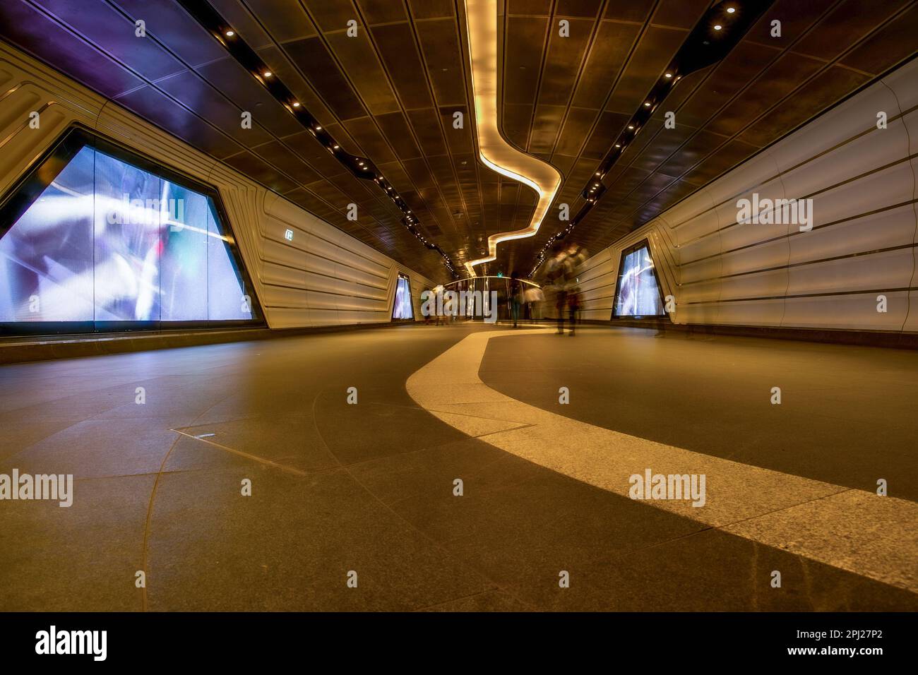 Future ceiling and road buildings hi-res stock photography and images ...