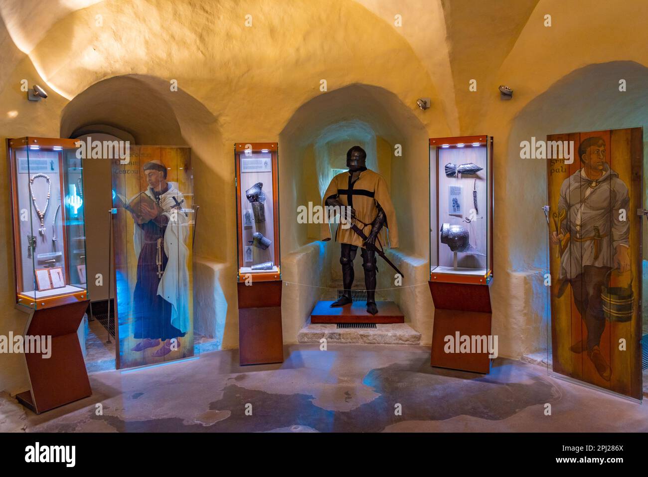 Cesis, Latvia, June 26, 2022: Interior of the CД“sis History and Art ...