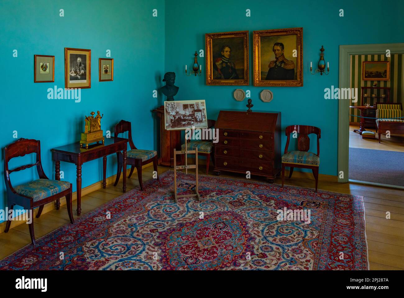 Cesis, Latvia, June 26, 2022: Interior of the CД“sis History and Art ...