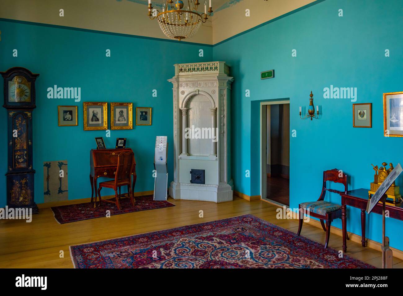 Cesis, Latvia, June 26, 2022: Interior of the CД“sis History and Art ...