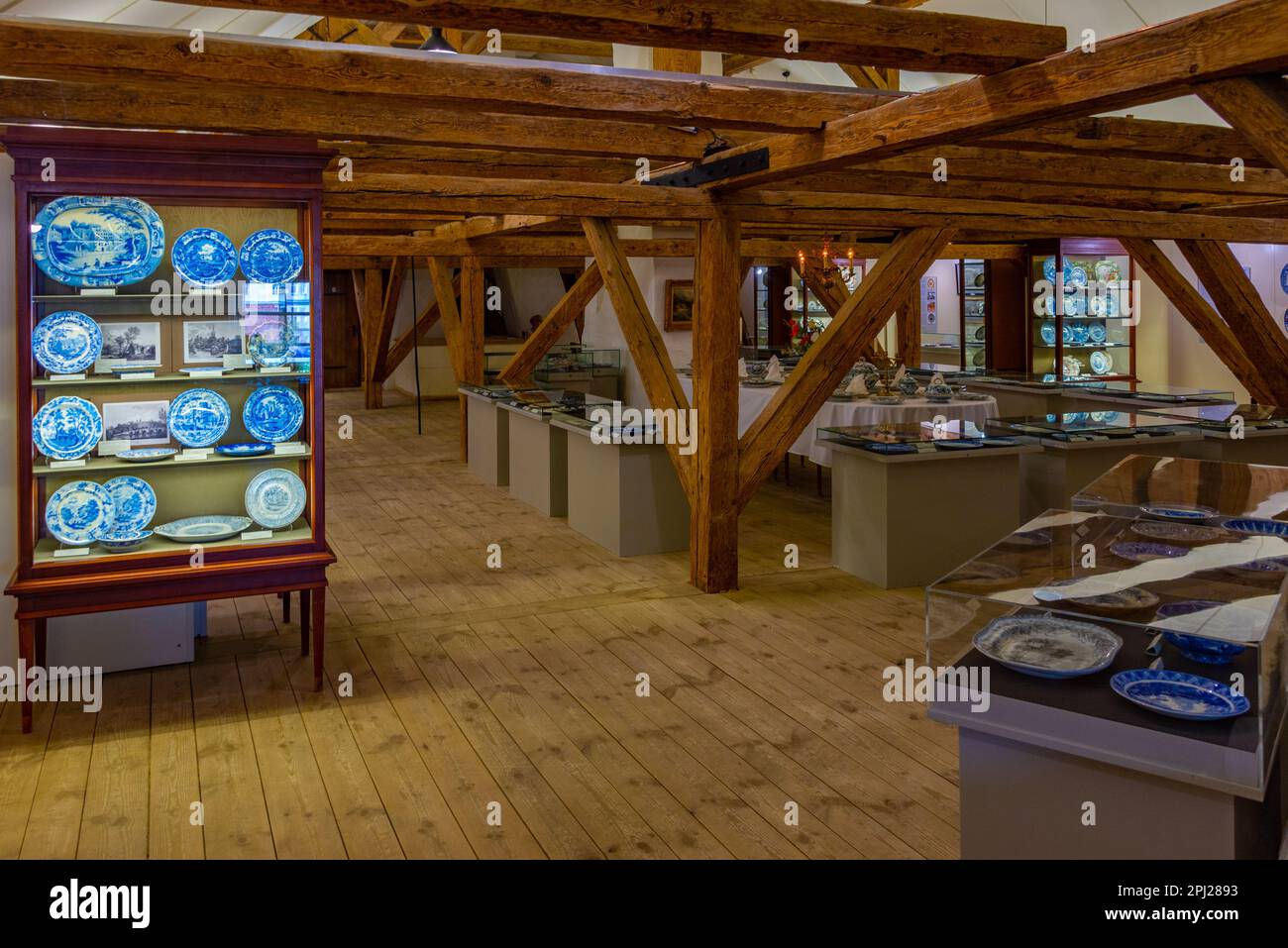 Cesis, Latvia, June 26, 2022: Interior of the CД“sis History and Art ...