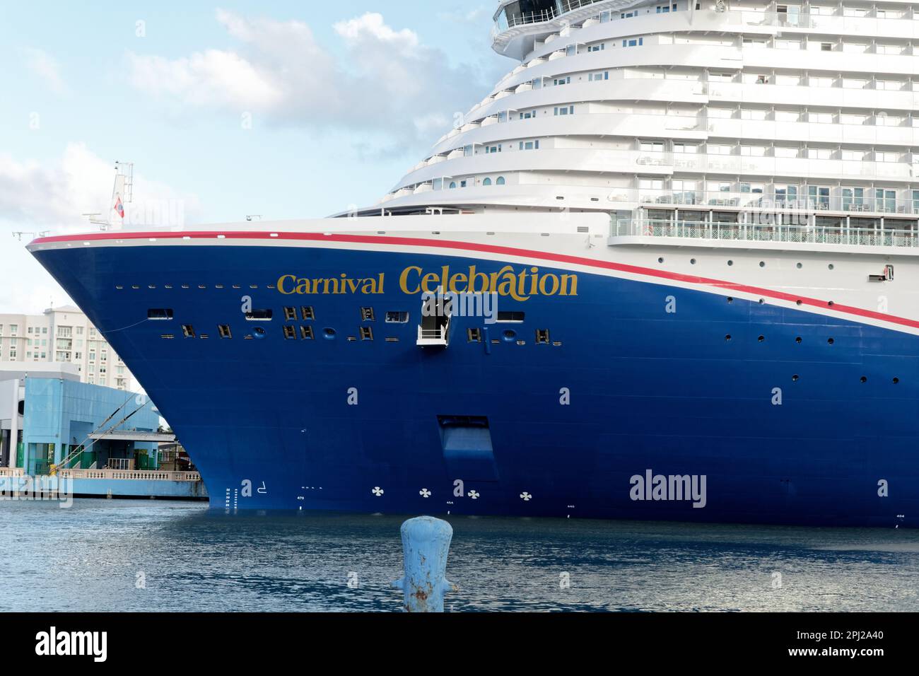 SAN JUAN, PUERTO RICO - February 1, 2023: San Juan serves as a major ...