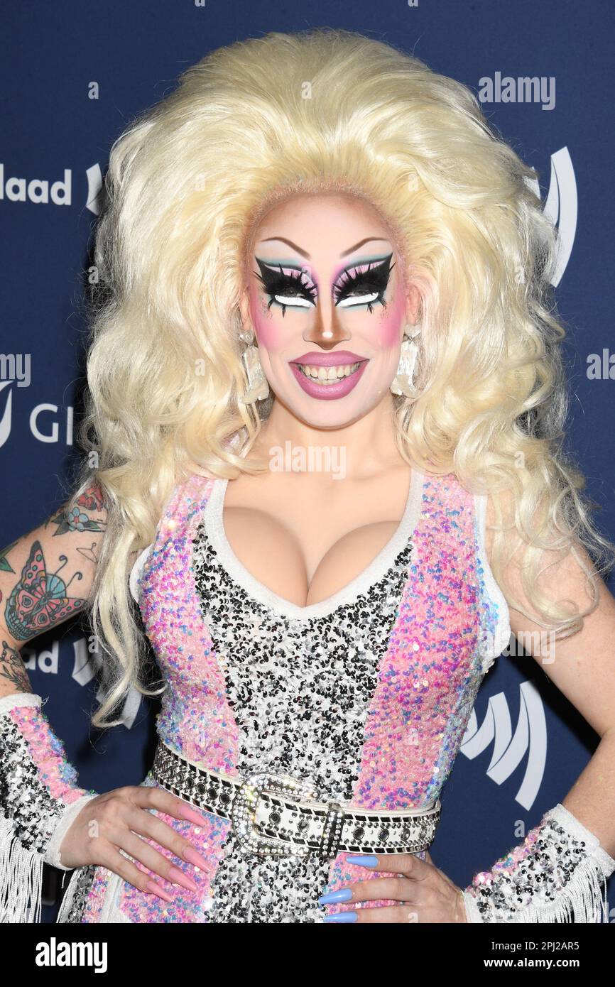 Beverly Hills, Ca. 30th Mar, 2023. Brigitte Bandit at The 34th Annual GLAAD Media Awards at the ...