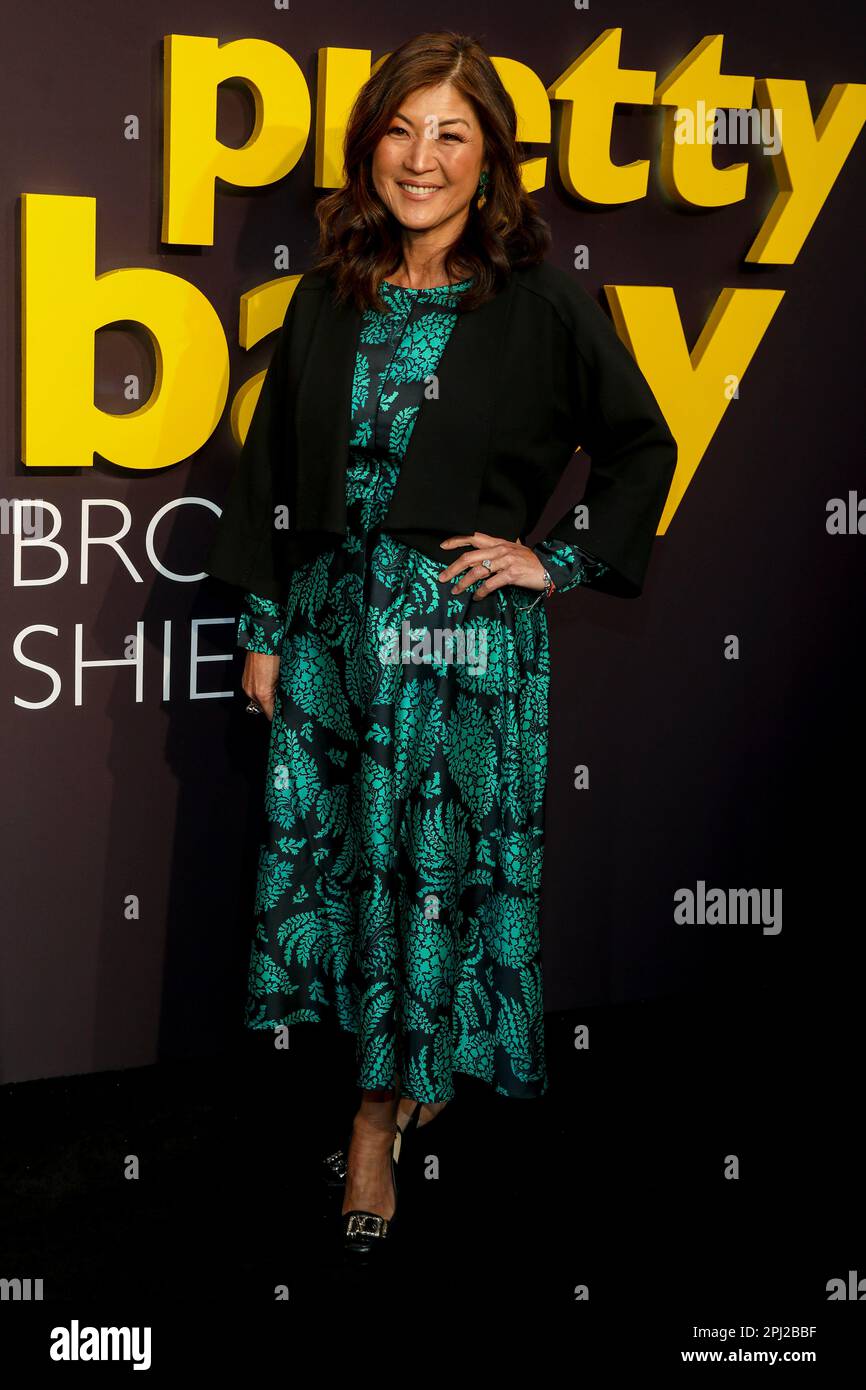 Juju Chang attends the premiere of "Pretty Baby: Brooke Shields" at ...
