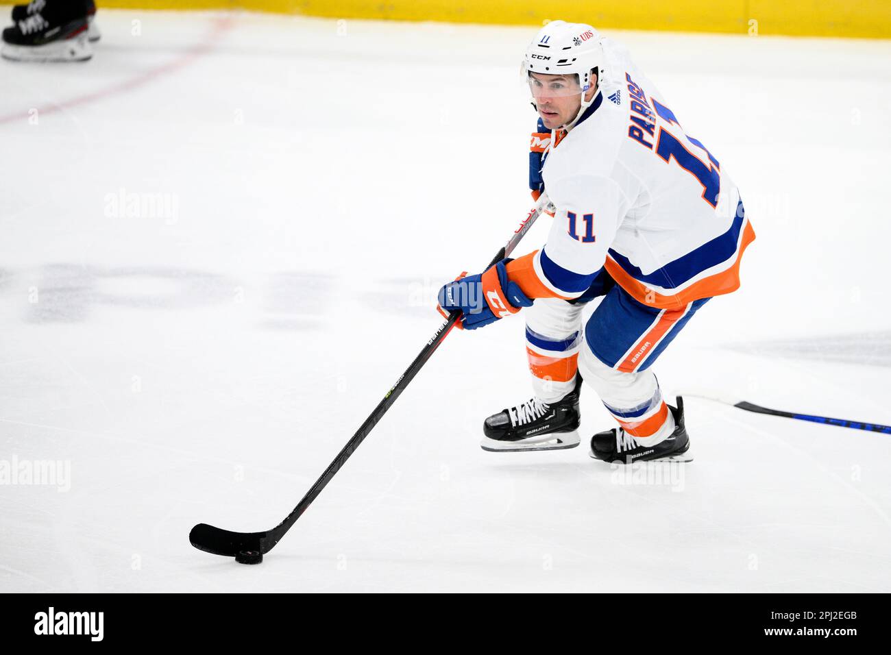 New York Islanders left wing Zach Parise (11) in action during the ...