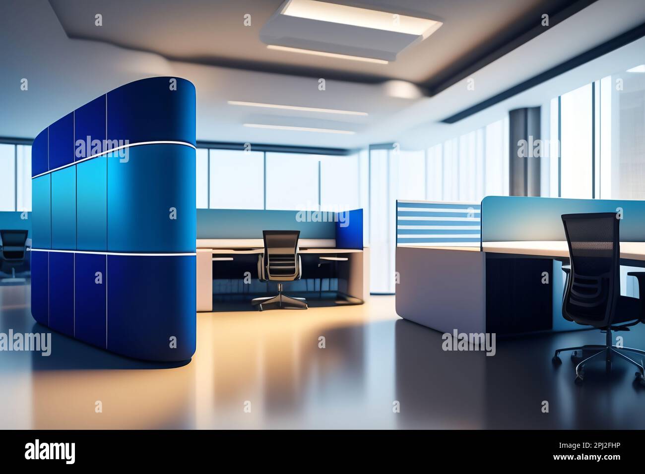 Reception desk 3d hi-res stock photography and images - Alamy