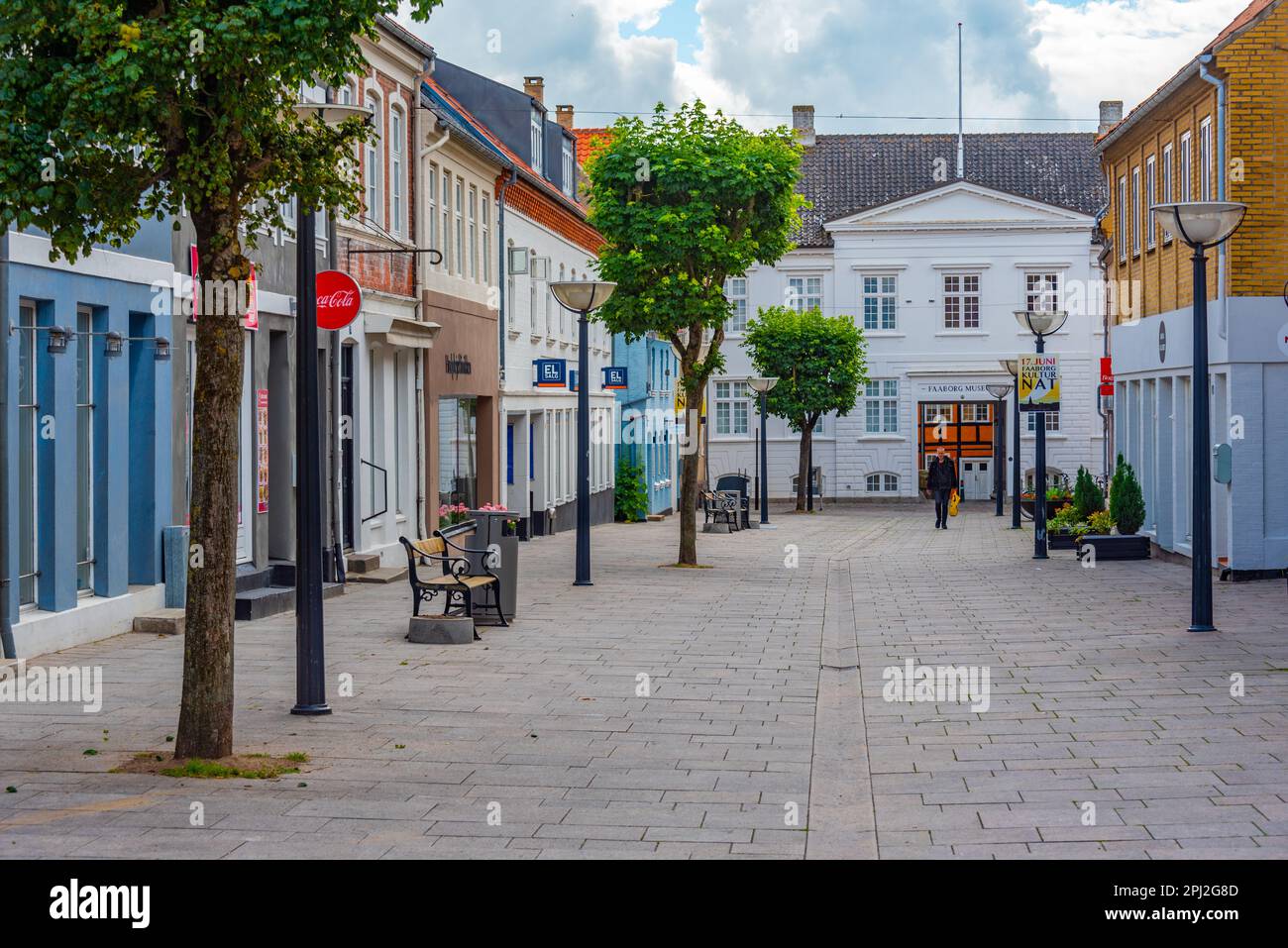 Faaborg, Denmark, June 20, 2022: View of Faaborg museum at Denmark ...