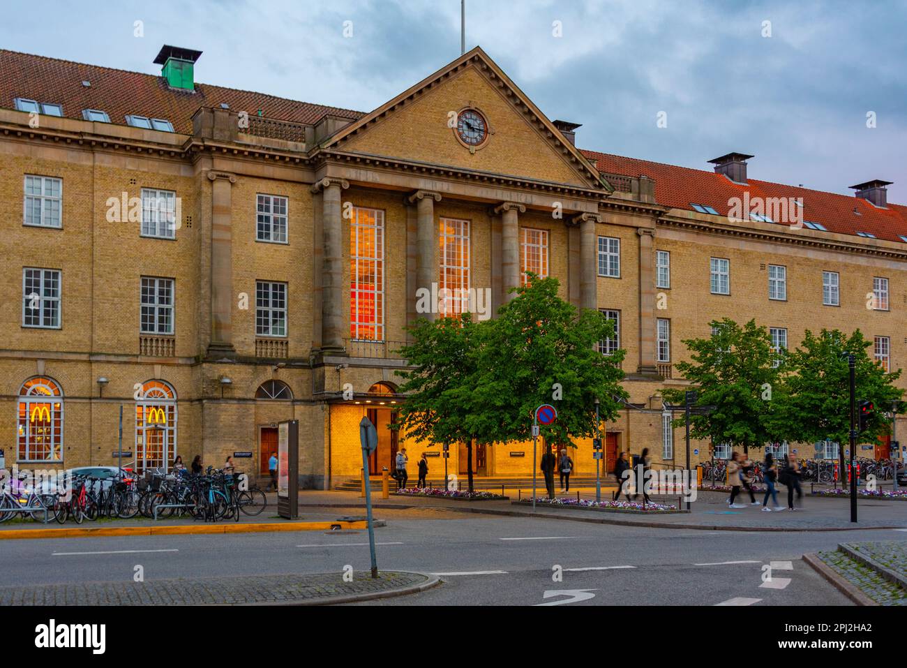 Railway station in aarhus denmark hi-res stock photography and images ...