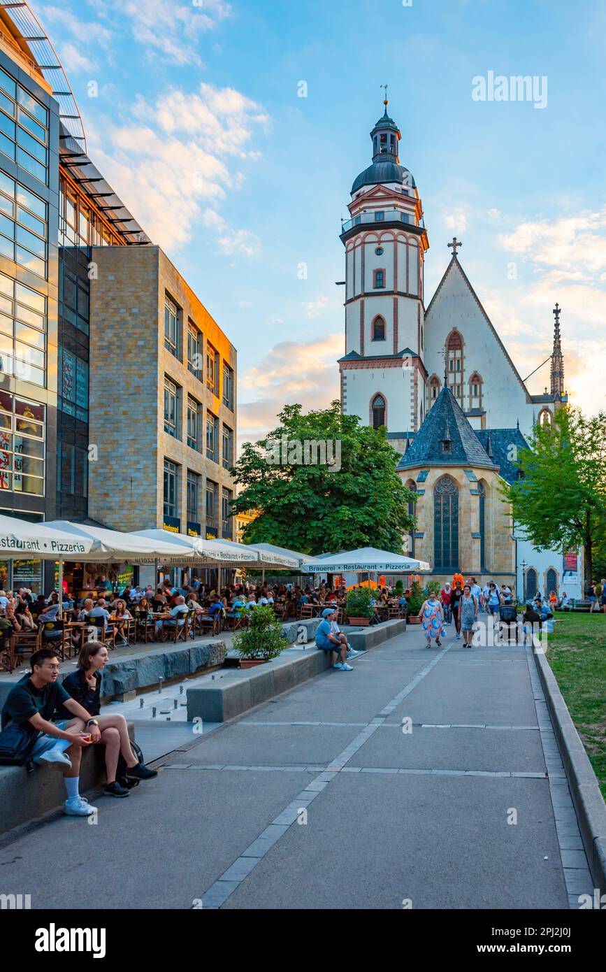 St thomaskirche leipzig historic hi-res stock photography and images ...