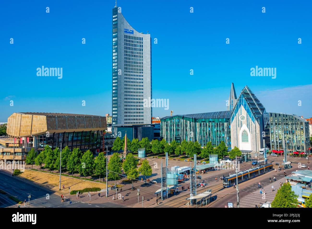 University of leipzig aerial hi-res stock photography and images - Alamy