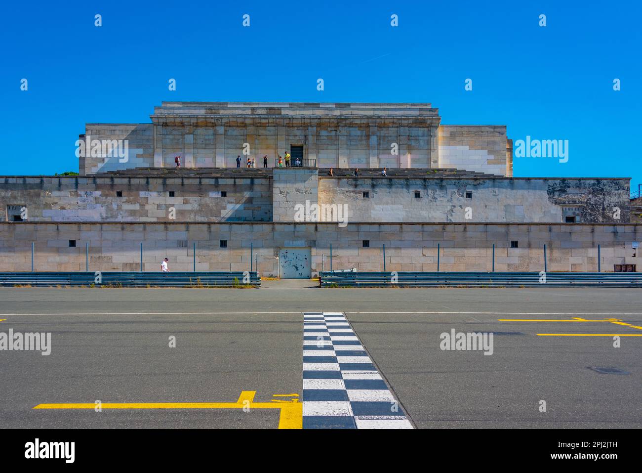 Nürnberg, Germany, August 11, 2022: View of the Zeppelinfeld in ...