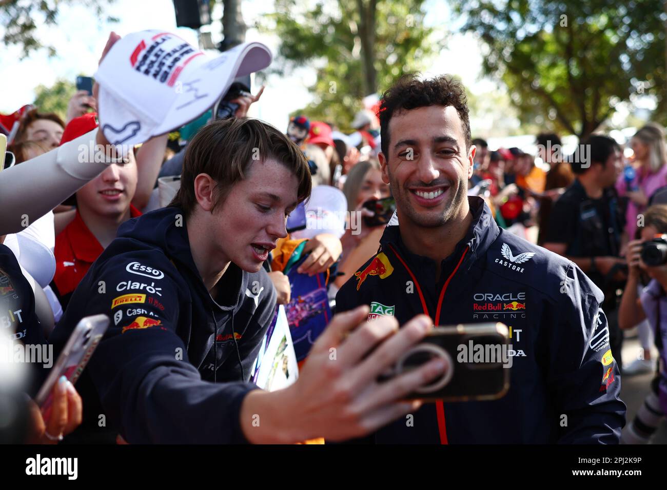 Daniel ricciardo 2023 fans hi-res stock photography and images - Alamy