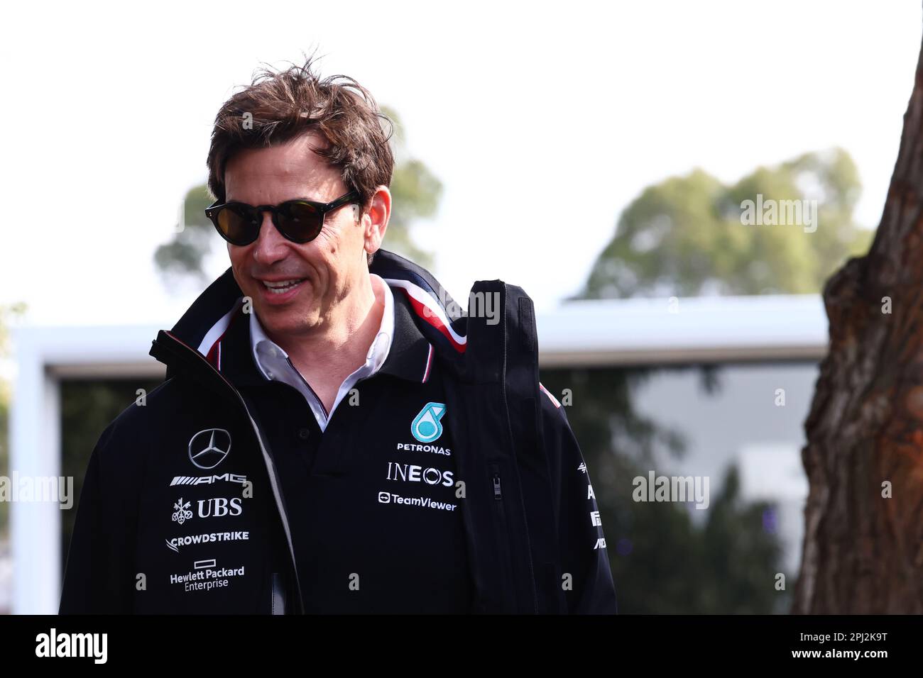 Toto wolff formula 1 australia hi-res stock photography and images - Alamy