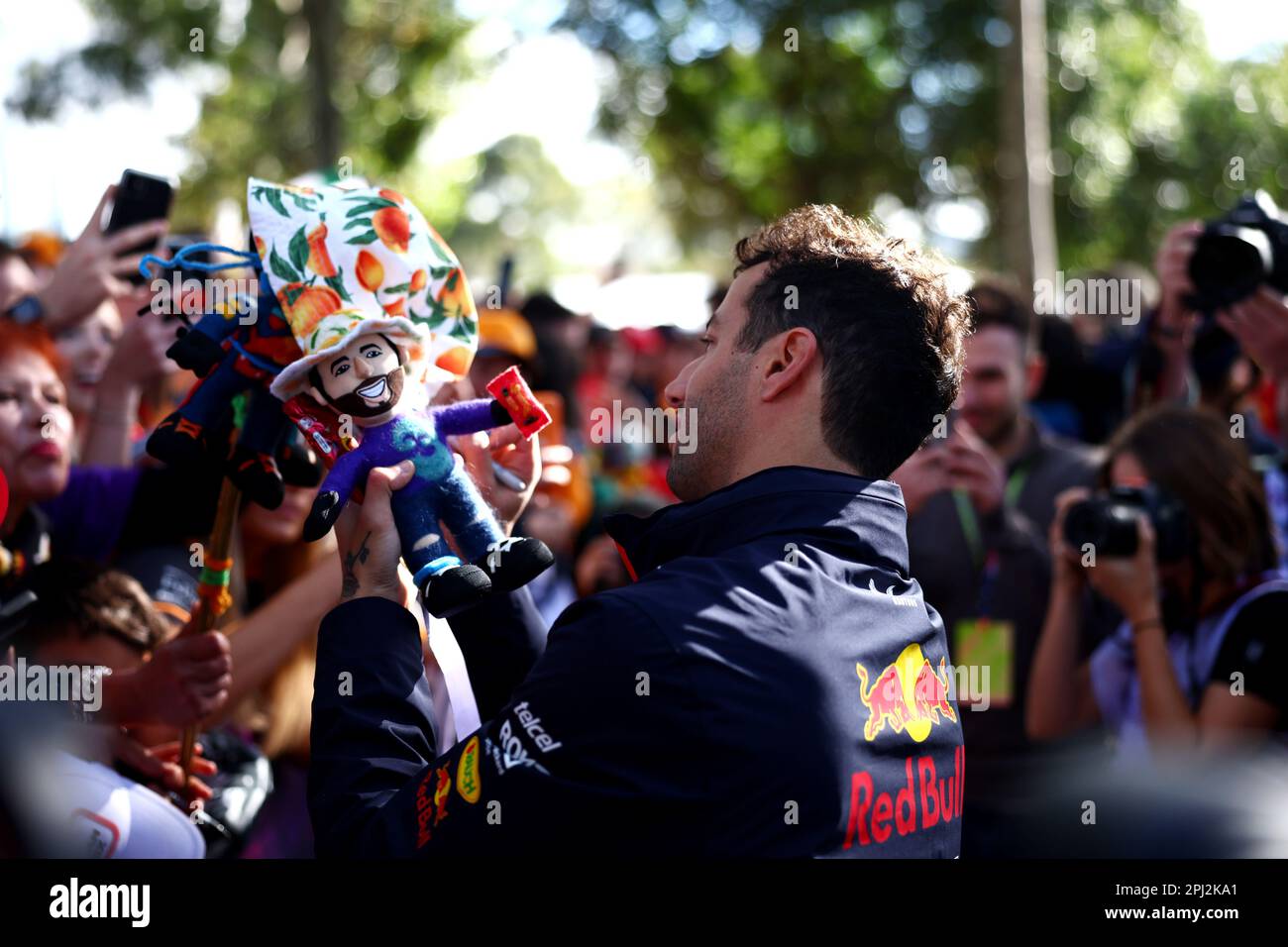 Melbourne, Australia. 31st Mar, 2023. Daniel Ricciardo (AUS) Red Bull Racing Reserve and Third ...