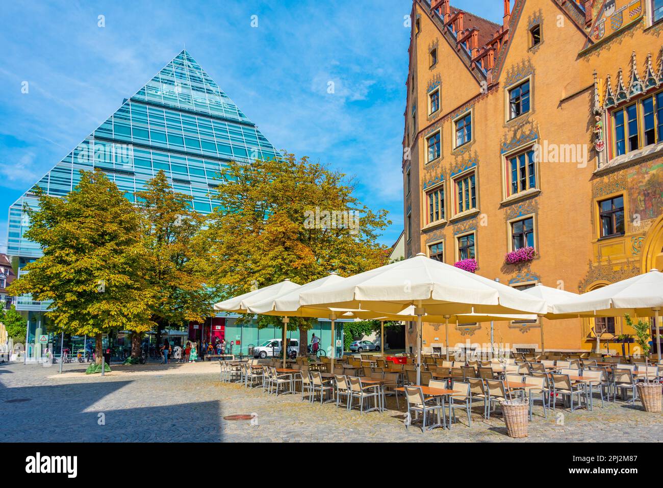 Ulm, Germany, August 17, 2022: Ulm City Library in Germany Stock Photo ...