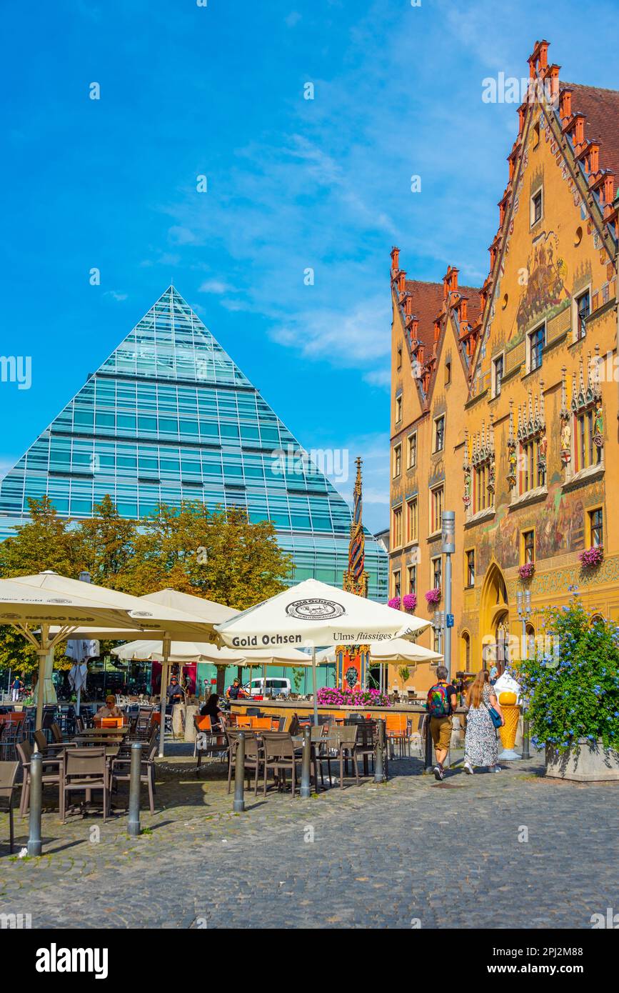 Ulm triangular hi-res stock photography and images - Alamy