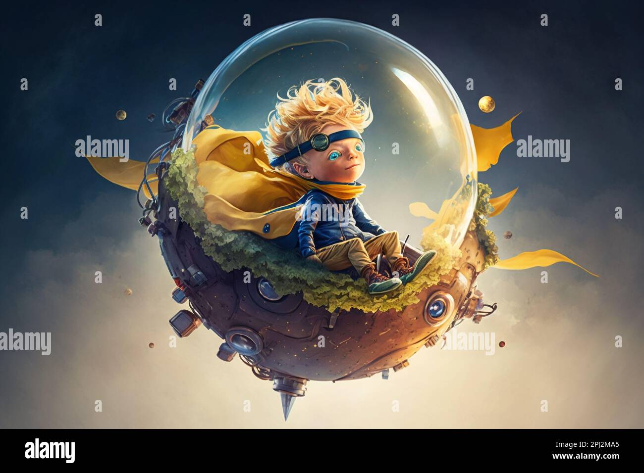 Little prince antoine de saint exupery hi-res stock photography and ...