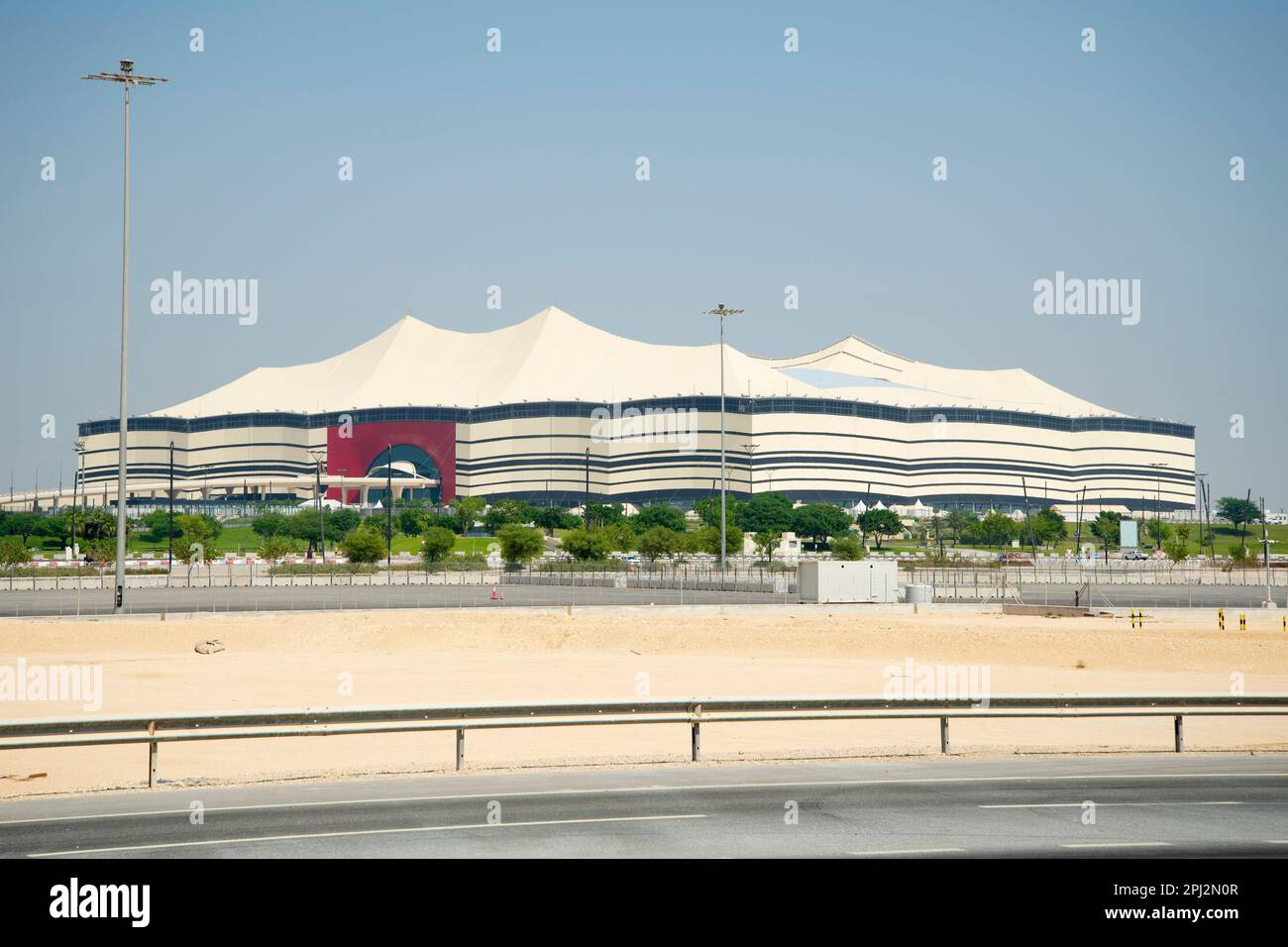 Al Bayt Stadium - Qatar Stock Photo - Alamy